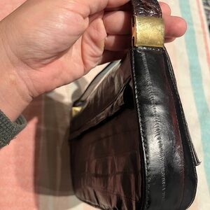 J.Renee | Bags | Vintage Exotic Jrenee Authentic Eel Leather Shoulder ...